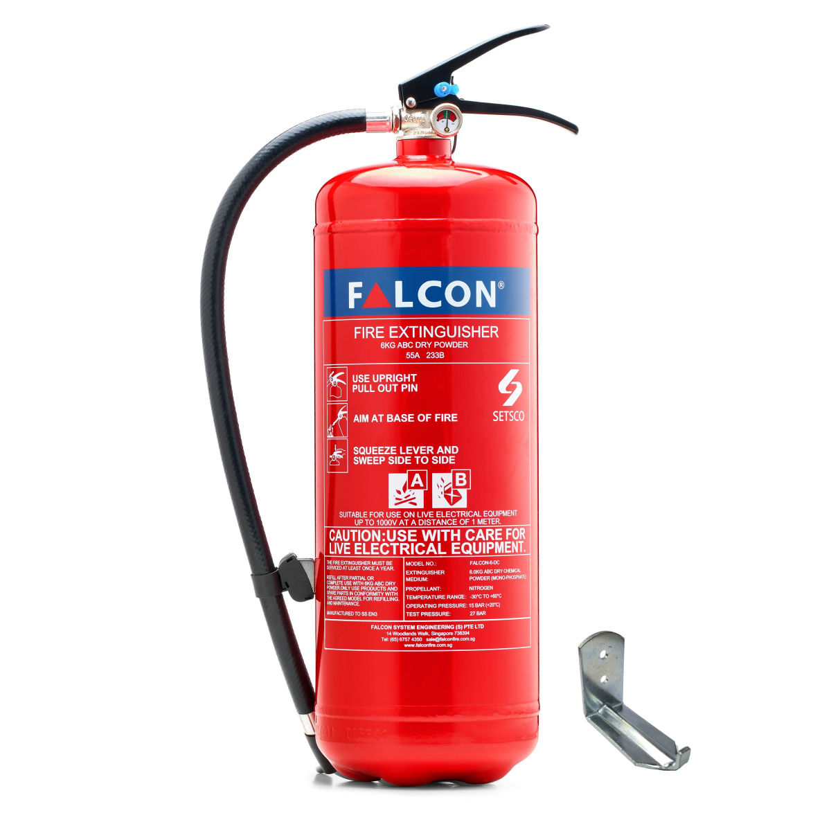 6kg AB Dry Powder Fire Extinguisher