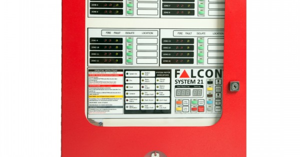 FALCON System 21 Fire Alarm Panel - 12 Zones